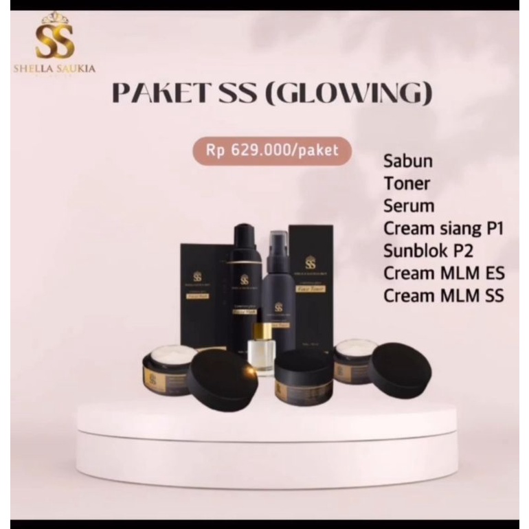 Jual skincare shellasaukia (ss glowing) | Shopee Indonesia