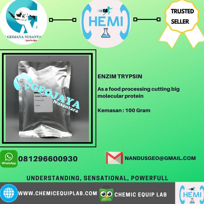 Jual ENZIM TRYPSIN KEMASAN 100 GRAM ---TERBARU--- | Shopee Indonesia