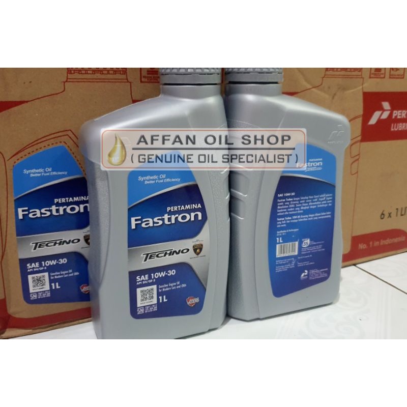 Jual Fastron Techno 10W-30 1L with Nano Guard Technology (Pertamina ...