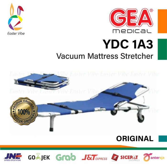 Jual GEA YDC 1A3 FOLDING STRETCHER TANDU DENGAN RODA TANDU RODA DARURAT ...