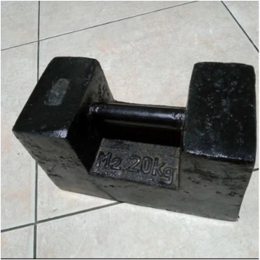 Jual ANAK TIMBANGAN M2 20KG / BATU TIMBANGAN KALIBRASI 20KG / BIDUL 20 KG | Shopee Indonesia