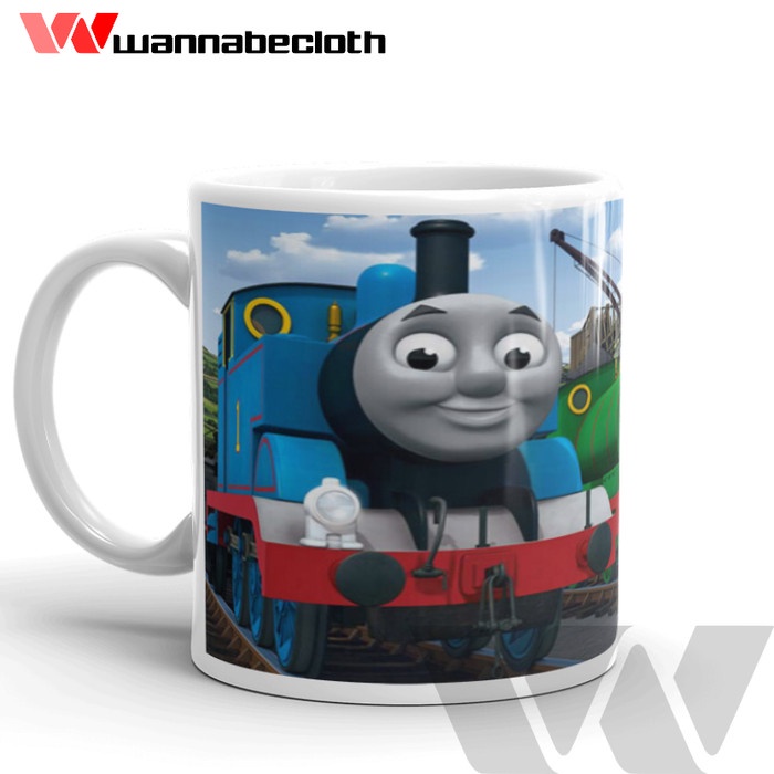 Jual Gelas Mug Thomas Keramik Souvenir Mug Anak Kartun Thomas & Friends ...