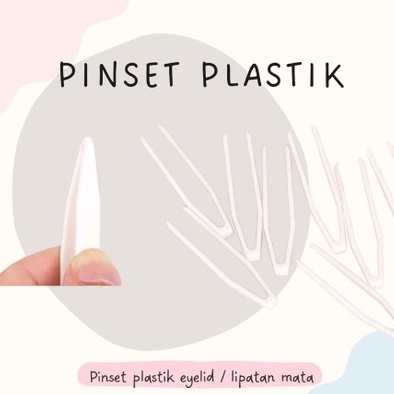 Jual Double Eyelid Tweezer / Pinset Plastik Lipatan Mata / Klip ...