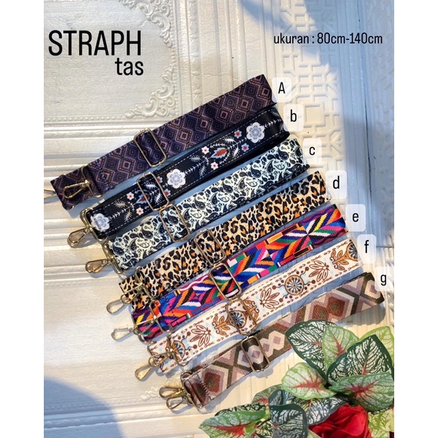 Jual TALI TAS / ACSESORIS TAS / STRAP TAS / TALI TAS FASHION / TALI ...