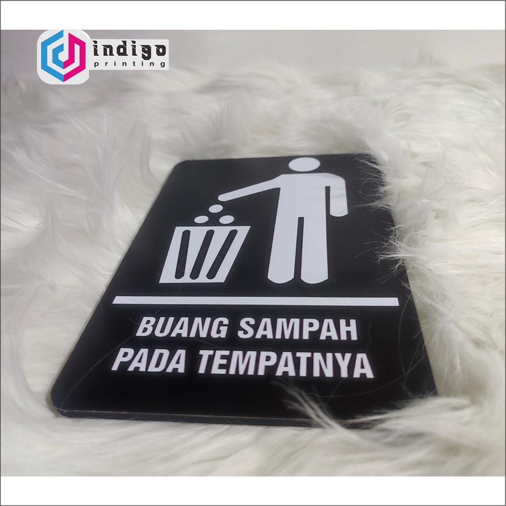 Jual sign papan buang sampah | Shopee Indonesia