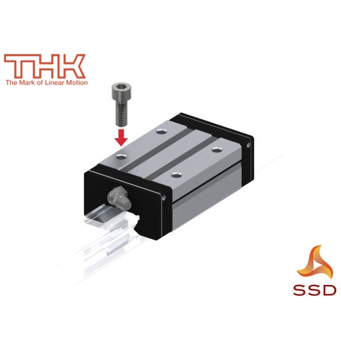 Jual THK SSR15XW1SS SSR15XW SSR15 Linear Guide Block Only 1pc ...