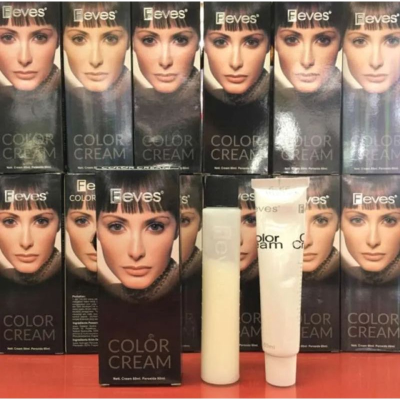 Jual FEVES HAIR COLOR CREAM | Shopee Indonesia