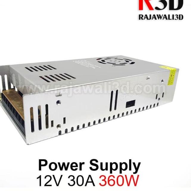 Jual Power Supply Switching 12v 30A 360w S-360-12 Alumunium | Shopee ...