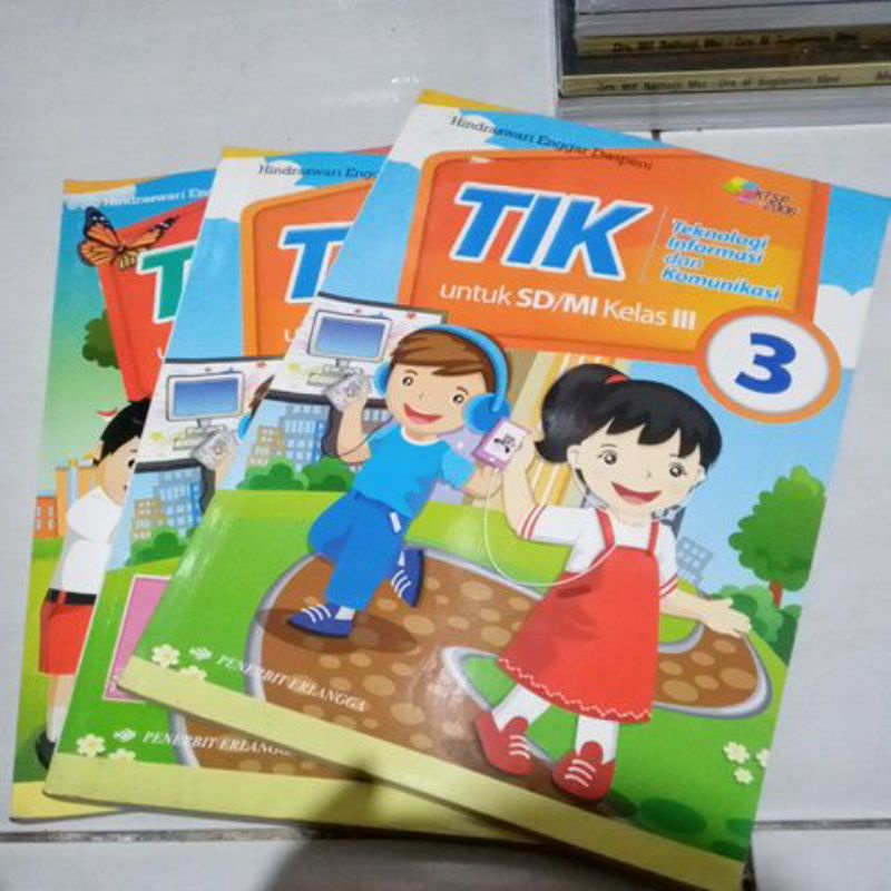 Jual BUKU PELAJARAN TIK ERLANGGA SD KELAS 3,4,5 ORIGINAL | Shopee Indonesia