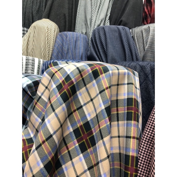 Jual bahan Tweed /semi wol 4 warna! | Shopee Indonesia