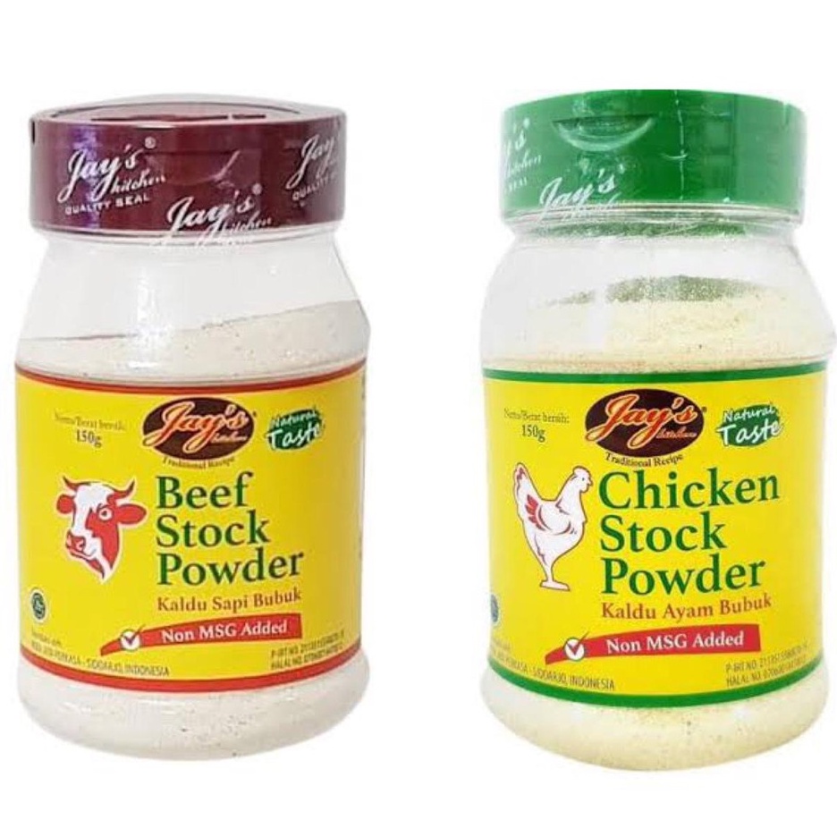 Jual [HALAL] Jay's Beef / Chicken Stock Powder 150gr Jays Kaldu Ayam ...