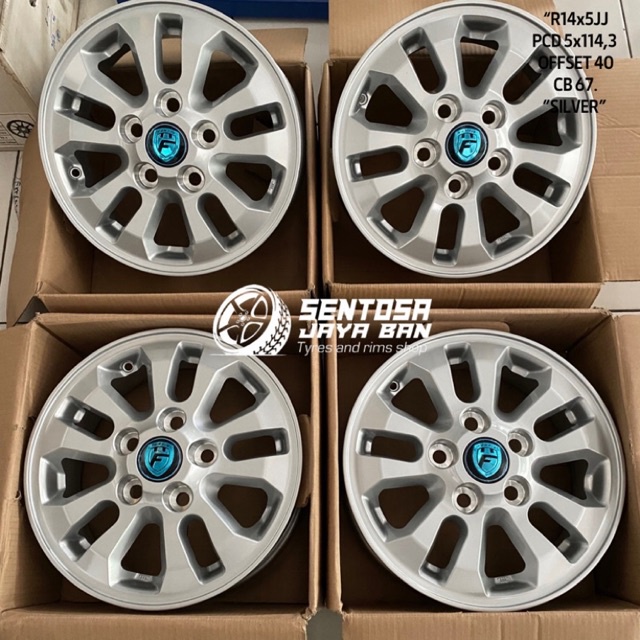 Jual Velg Mitsubishi Kuda Diamond R14 L300 KUDA APV | Shopee Indonesia