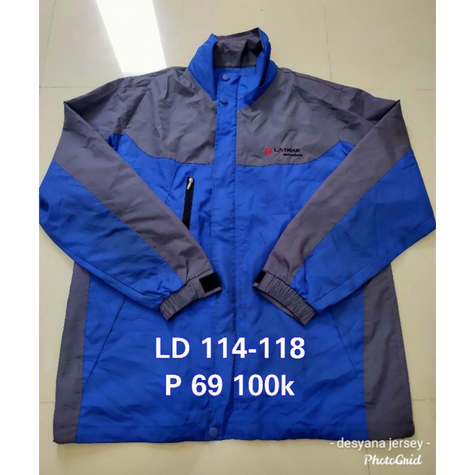 Jual Jaket LA Gear Biru Abu | Shopee Indonesia