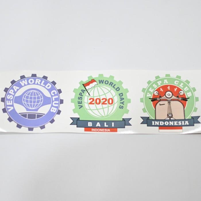 Jual Bellissimo Vespa World Days 2022 Sticker Set 080 | Shopee Indonesia