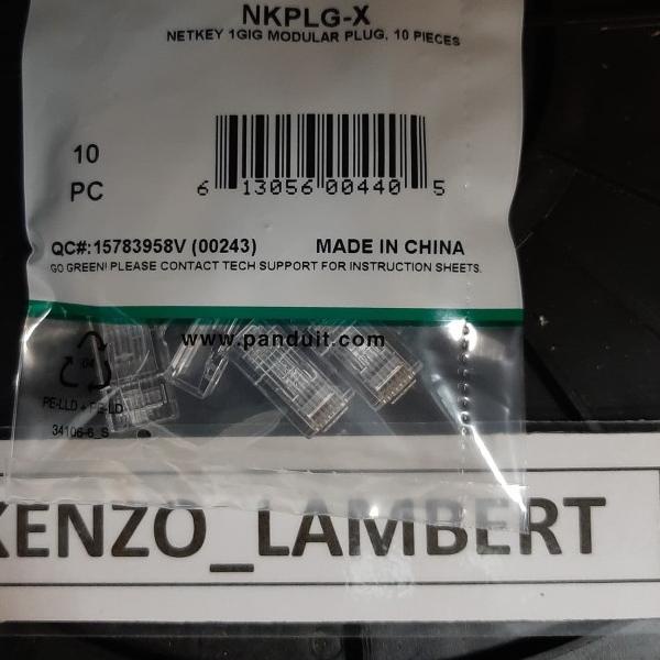 Jual konektor panduit / Rj45 panduit / panduit / Rj 45 | Shopee Indonesia