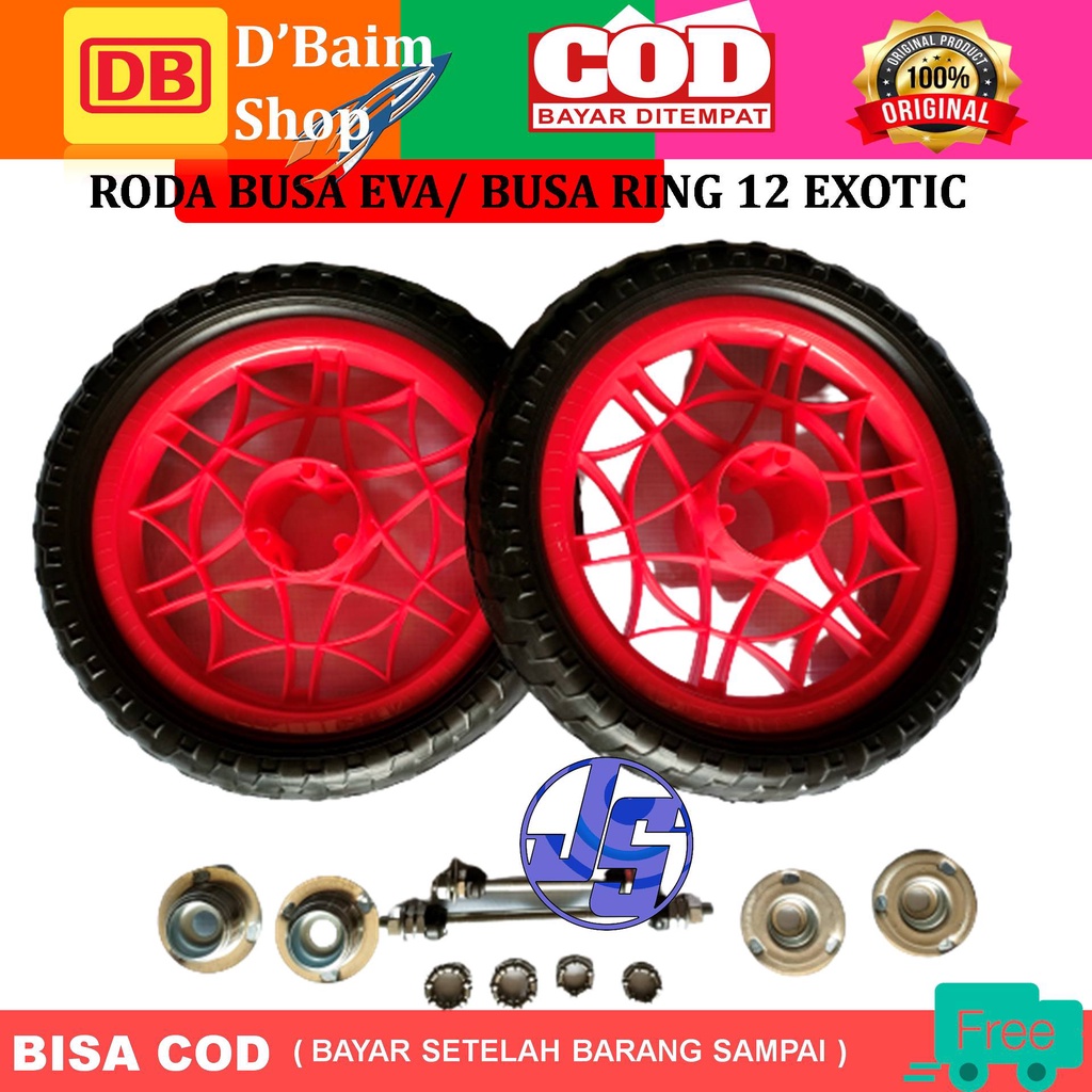 Jual Ban Buta Ban busa Ban mati Exotic velg 12 inch komp besi sepeda ...