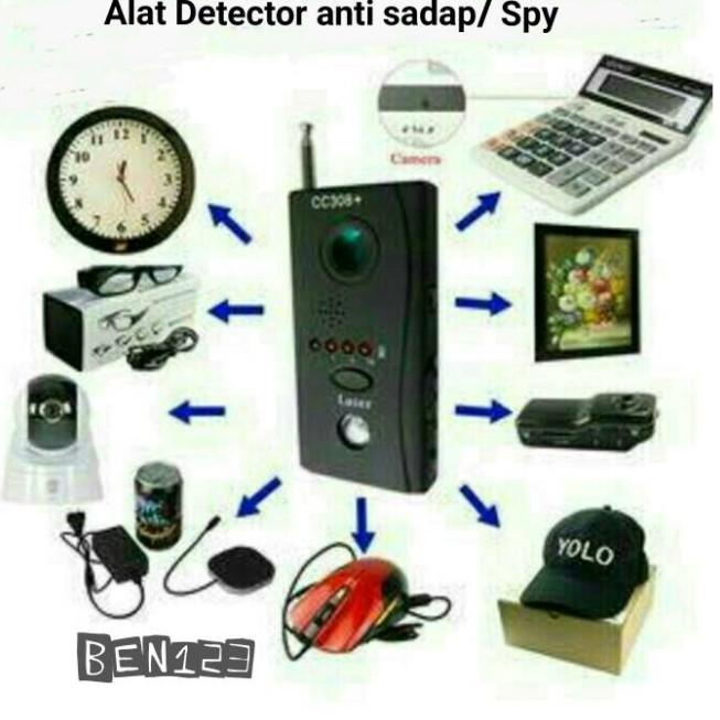 Jual Alat Detector wireless anti sadap/ anti Spy camera tersembunyi ...