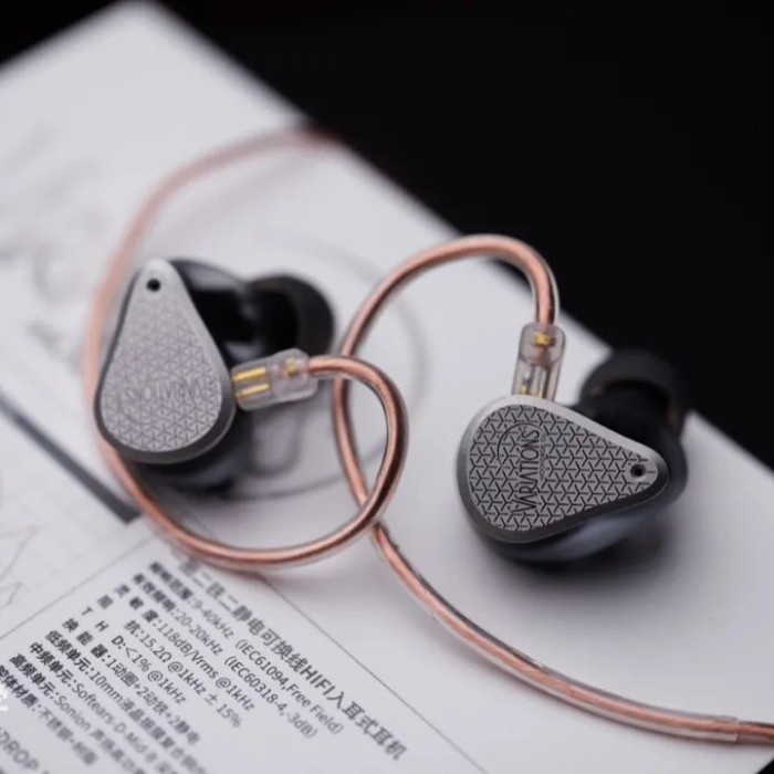 Jual MOONDROP Variations Earphone 1DD+2BA+2EST Tribrid Driver Modular ...