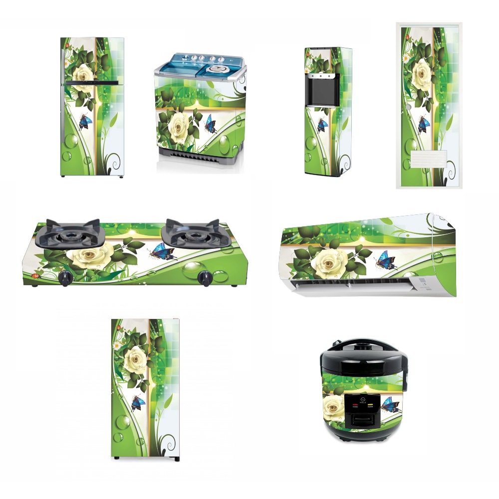 Jual Sticker dekorasi sticker Nature 014 sticker kulkas sticker mesin ...