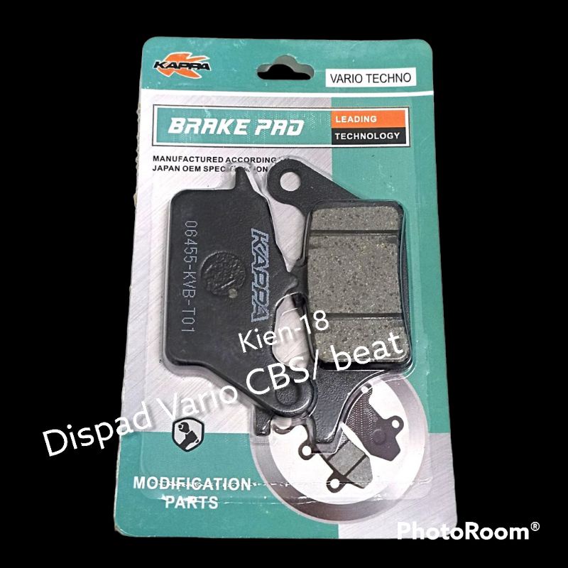 Jual dispad ( kampas cakaram Vario CBS/ Beat merek kappa) | Shopee ...