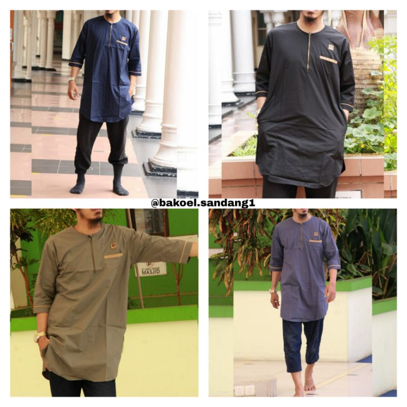 Jual Baju Kurta Gamis Pria Dewasa Al amwa Premium Original Brand ...