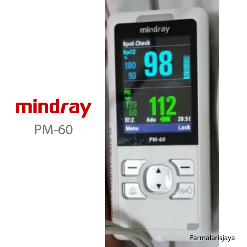 Jual Pulse Oximeter Mindray PM60 (Dewasa) | Shopee Indonesia