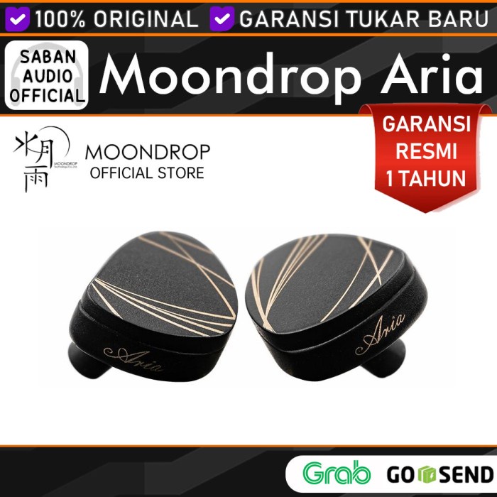 Jual Moondrop Aria 2021 High Performance LCP Diaphragm In Ear Earphone ...