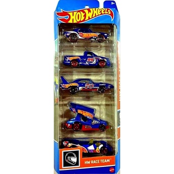 Jual Hotwheels Hot Wheels HW Race Team 5 Car Pack | Shopee Indonesia