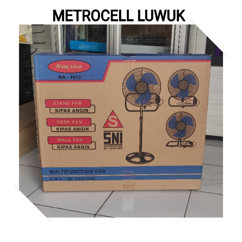 Jual KIPAS TURBO BESI 18INCH ANGIN SUPER KENCANG, NEW VIVA | Shopee ...