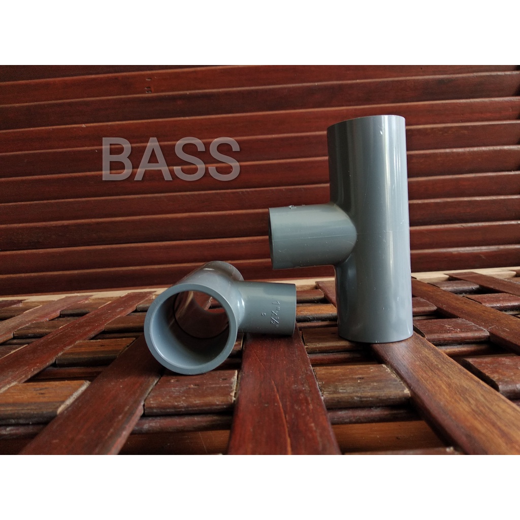 Jual Tee Reducer PVC Lesso AW 1" x 1/2" Inch Tee Red Vlok Fitting Pipa ...