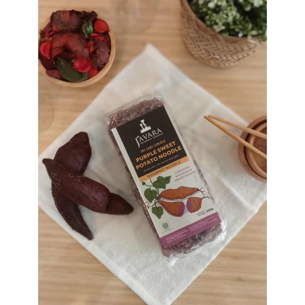 Jual Purple Sweet Potato Noodle | Mie Ubi Ungu 200 g | Shopee Indonesia