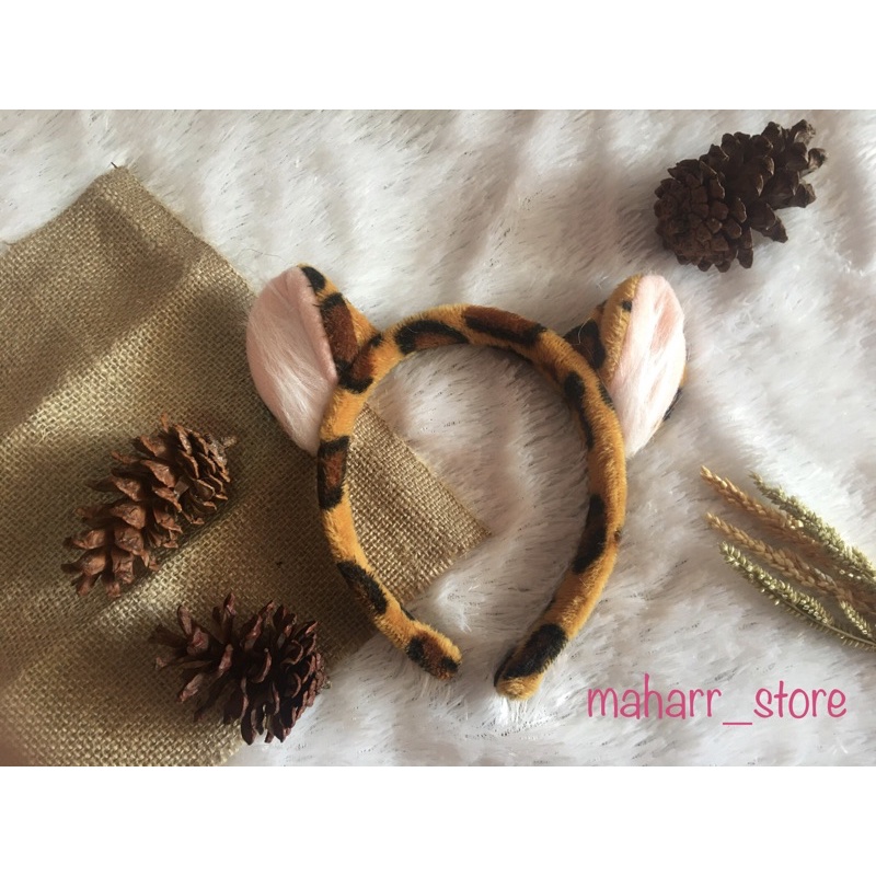 Jual Bando Karakter Hewan Harimau dan macan tutul | Shopee Indonesia