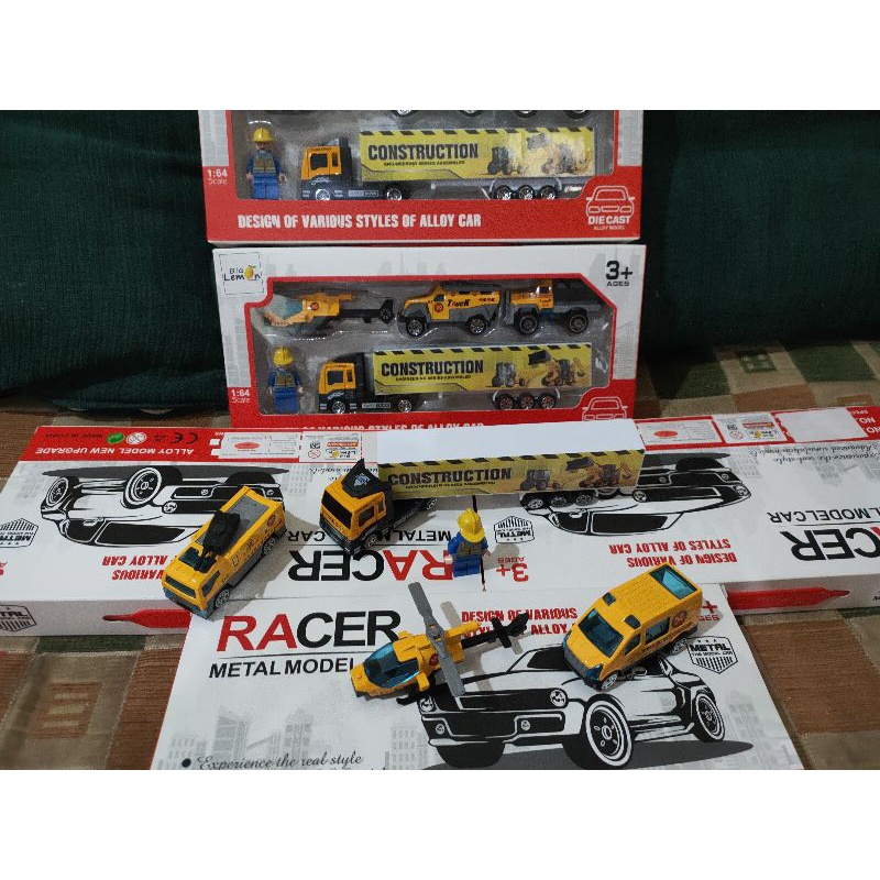Jual Mainan truck konstruksi-diecast set truk konstruksi-mainan diecast ...