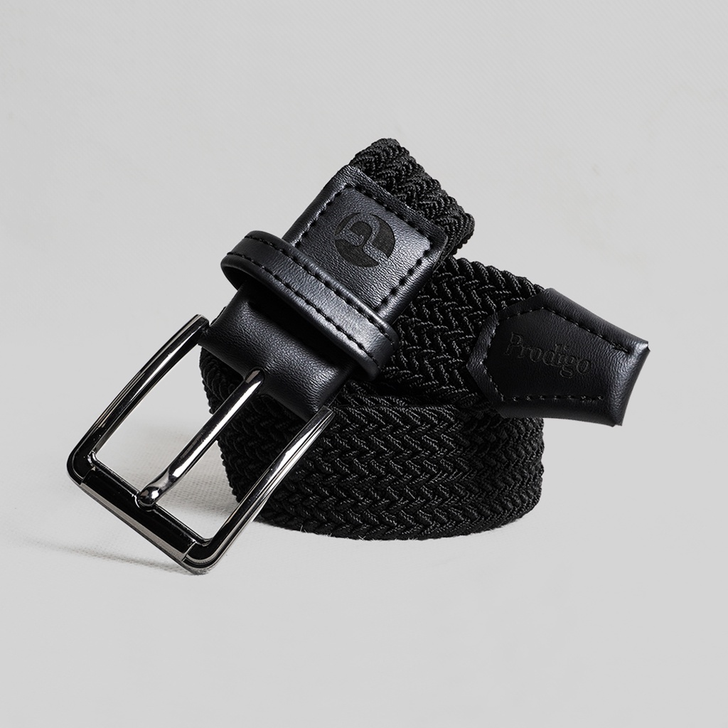Jual Prodigo * Sabuk Mandau hitam | Ikat Pinggang Rajut Elastis | Sabuk ...