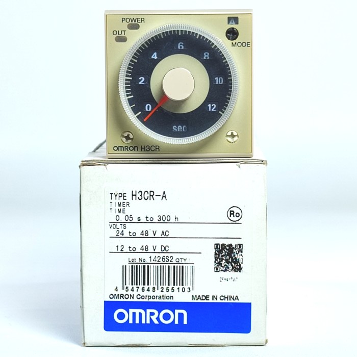 Jual TIMER OMRON H3CR-A 11PIN 24-48VAC/12-48VDC | Shopee Indonesia