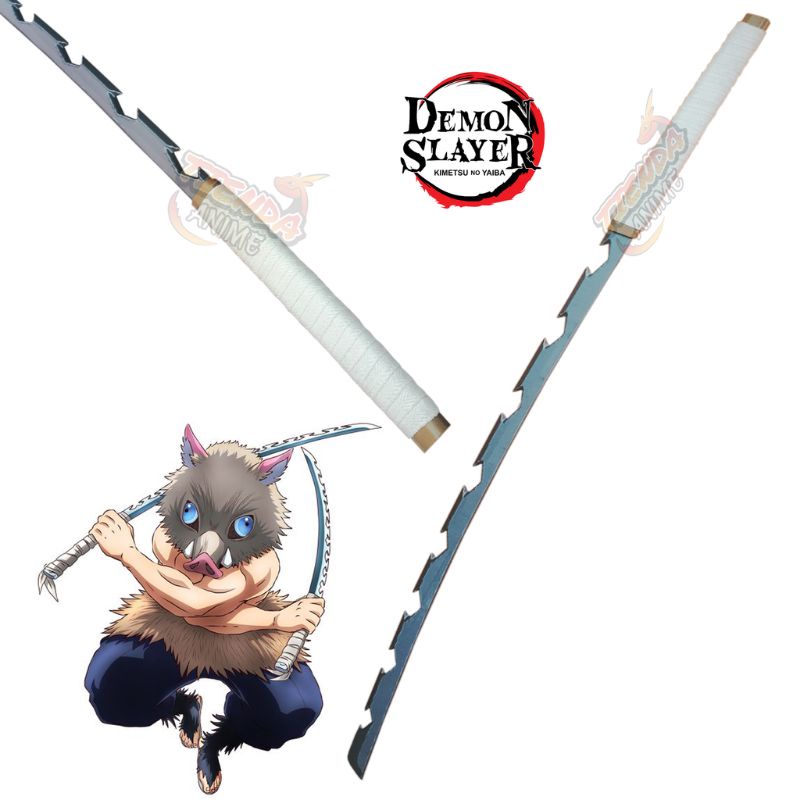 Jual katana kayu inosuke termurah demon slayer | Shopee Indonesia