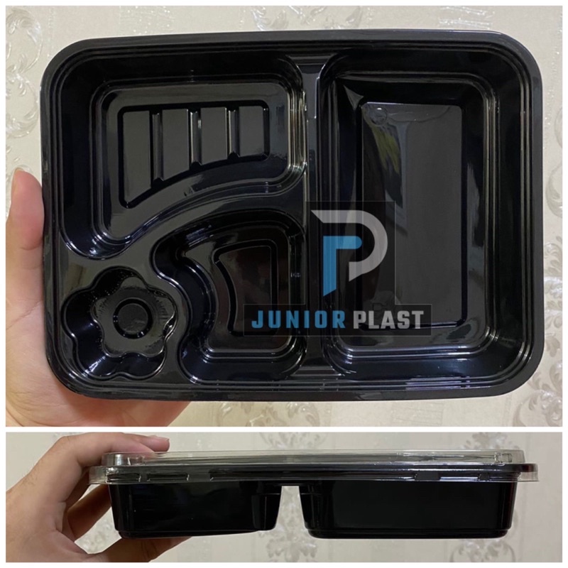 Jual Mika Bento Bintang /Box Bento 4 Sekat isi 50pcs | Shopee Indonesia