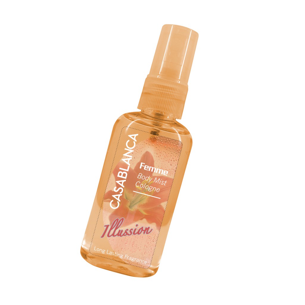 Jual CASABLANCA BODY MIST COLOGNE (50ml) | Shopee Indonesia