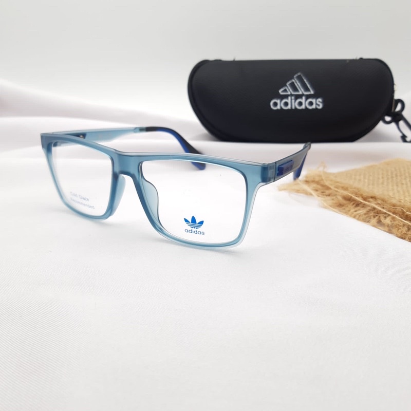 Jual Kacamata Frame Kaca Mata Pria dan Wanita Kotak Adida 58901 Full ...