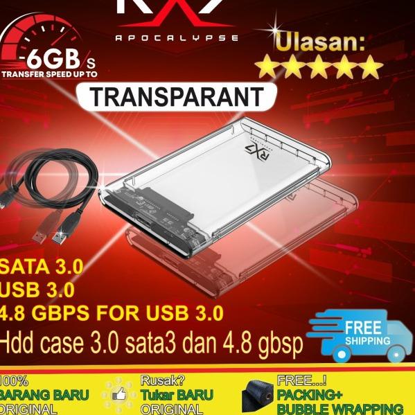 Jual RX7 SSD Enclosure 2.5" SATA USB 3.0 External Case | Shopee Indonesia