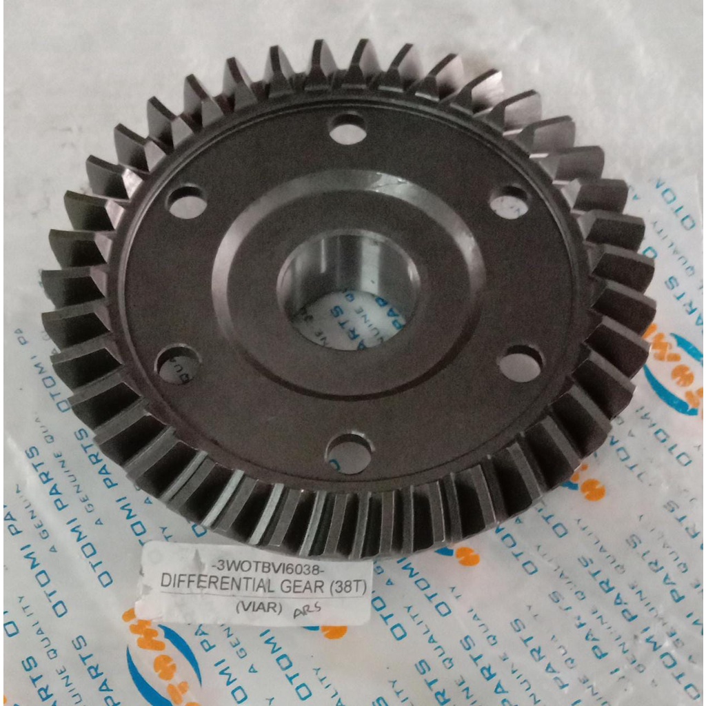 Jual Gigi Nanas Gardan Belakang 38T Motor Roda Tiga Viar Karya 150 200 ...