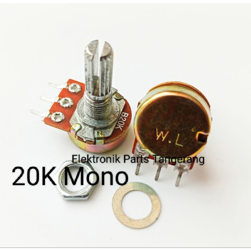 Jual POTENSIO 20K MONO POTENSIO MONO 20K POTENSIO VOLUME 20K MONO ...