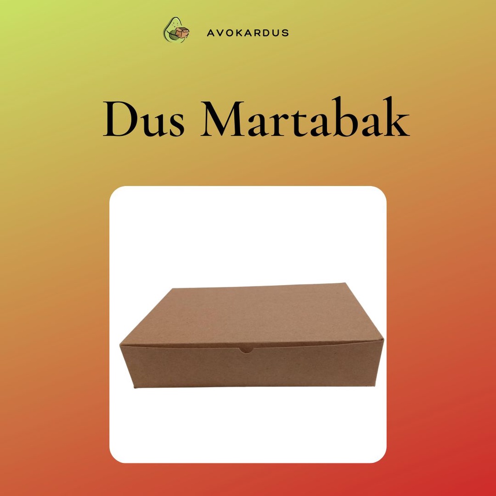 Jual Box Martabak / Dus Kotak Martabak | Shopee Indonesia