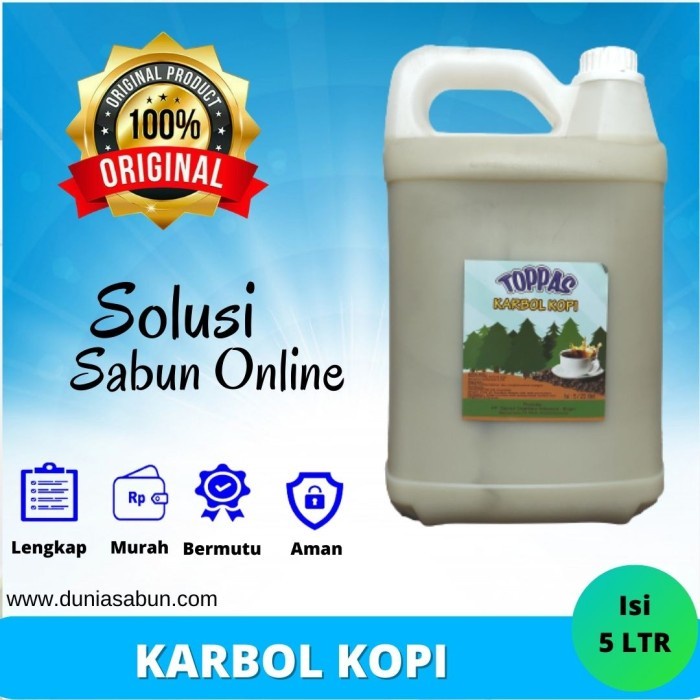 Jual KARBOL TOPPAS JERIGEN 5 LITER - AROMA SEREH , AROMA PINE , AROMA ...