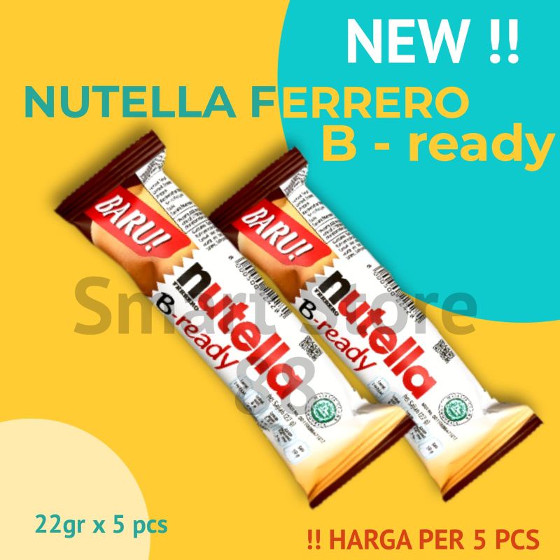 Jual NUTELLA B READY ISI 6 PACK NUTELLA BREADY NUTELLA FERRERO BREADY ...