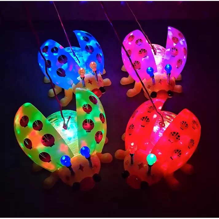 Jual MAINAN KUMBANG SAYAP TERBUKA & IKAN EMAS NYALA MUSIK BERJALAN BUMP ...