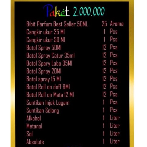 Jual paket usaha parfum , bibit parfum , botol parfum, campuran ...