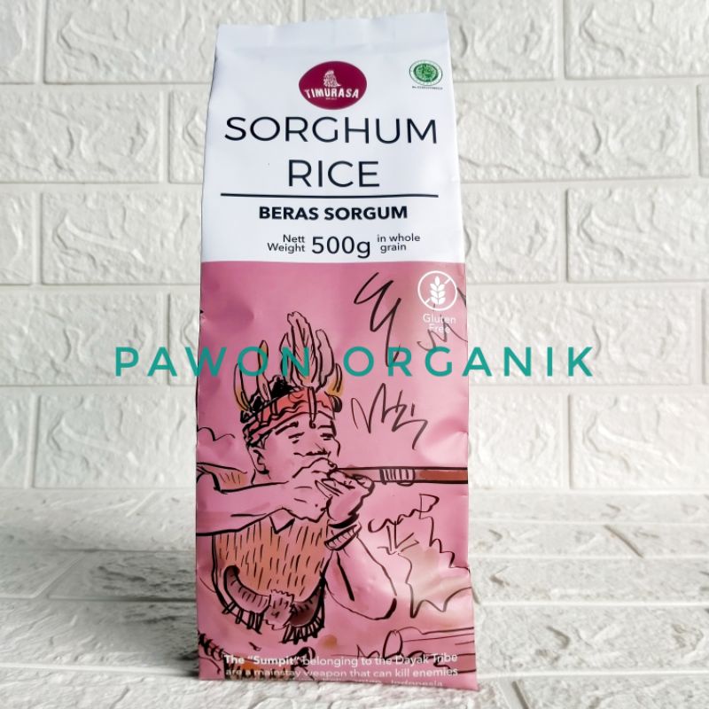 Jual Timurasa Shorgum Sorghum Rice 500g (Beras sorghum Organik ...