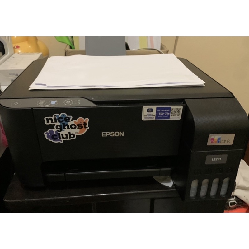 Jual printer epson l3210 second bekas bonus kertas foto dan hvs sidu | Shopee Indonesia