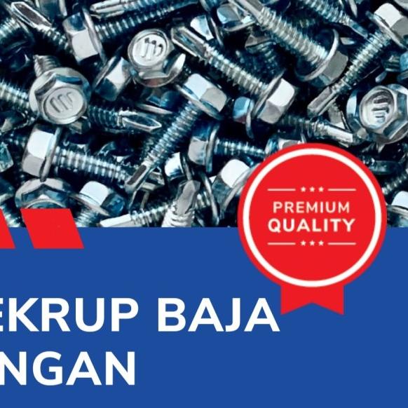 Jual Baut Roofing Baut Baja Ringan Skrup Baja Ringan Roofing ONLY - 7 ...